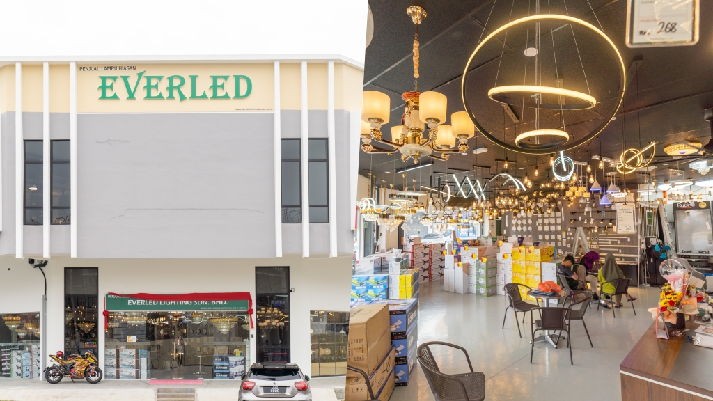 【新居灯饰风扇用品店 大型电器行Everled Lighting入驻士古来商圈💡安装电风扇价格超划算:: 第1️⃣台电风扇安装费RM40、第2️⃣台起仅RM25😍 】 - JOHORNOW 就 ...