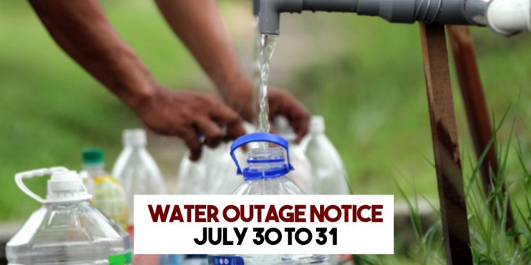 [Water Outage Notice] July 30 to 31 · Scheduled Water Disruption in ...